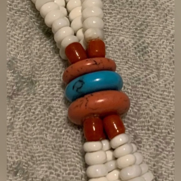 Hand Crafted | Jewelry | J925 Vtg Native American Double Strand Jacla ...